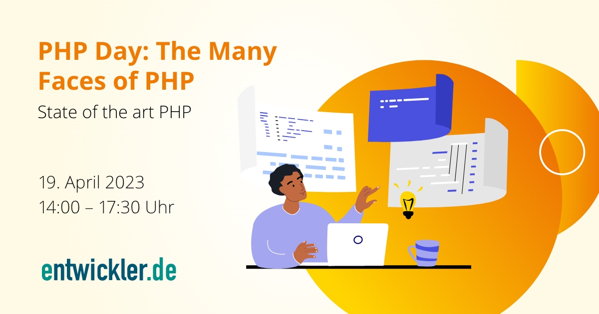 PHP Day: The Many Faces of PHP | Live am 19. April 2023