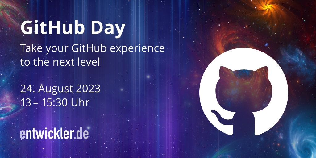 Github Day | Live am 24.08.2023