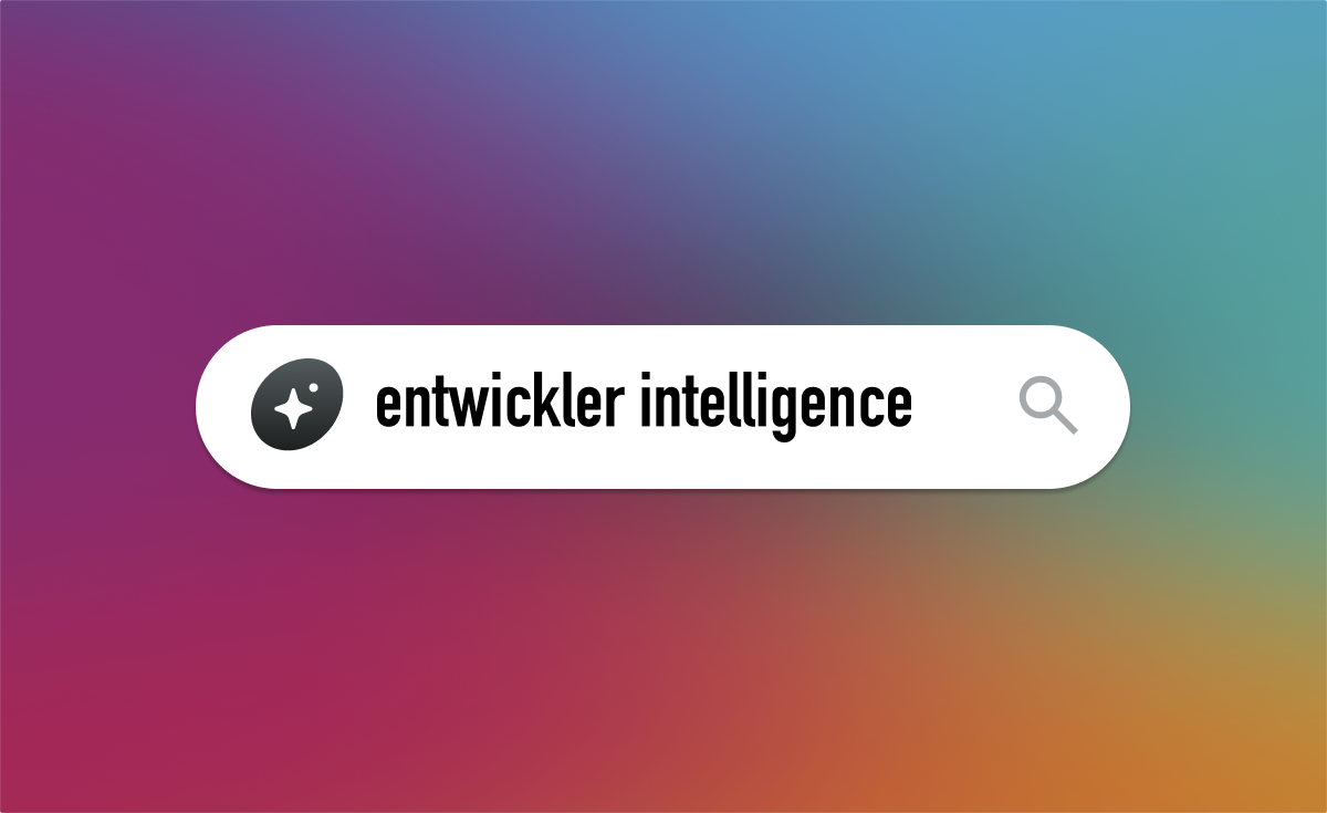Entwickler Intelligence - Software Know-How trifft auf AI