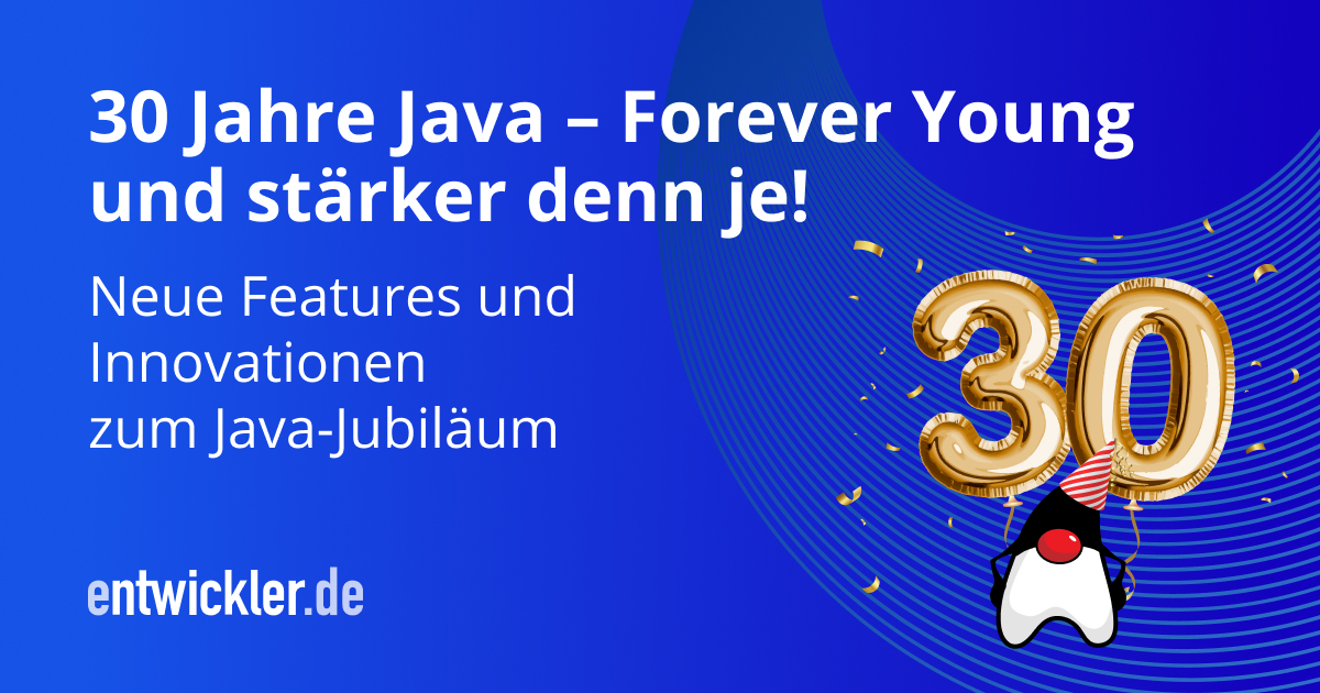 30 Jahre Java | Aufzeichnung verfügbar!